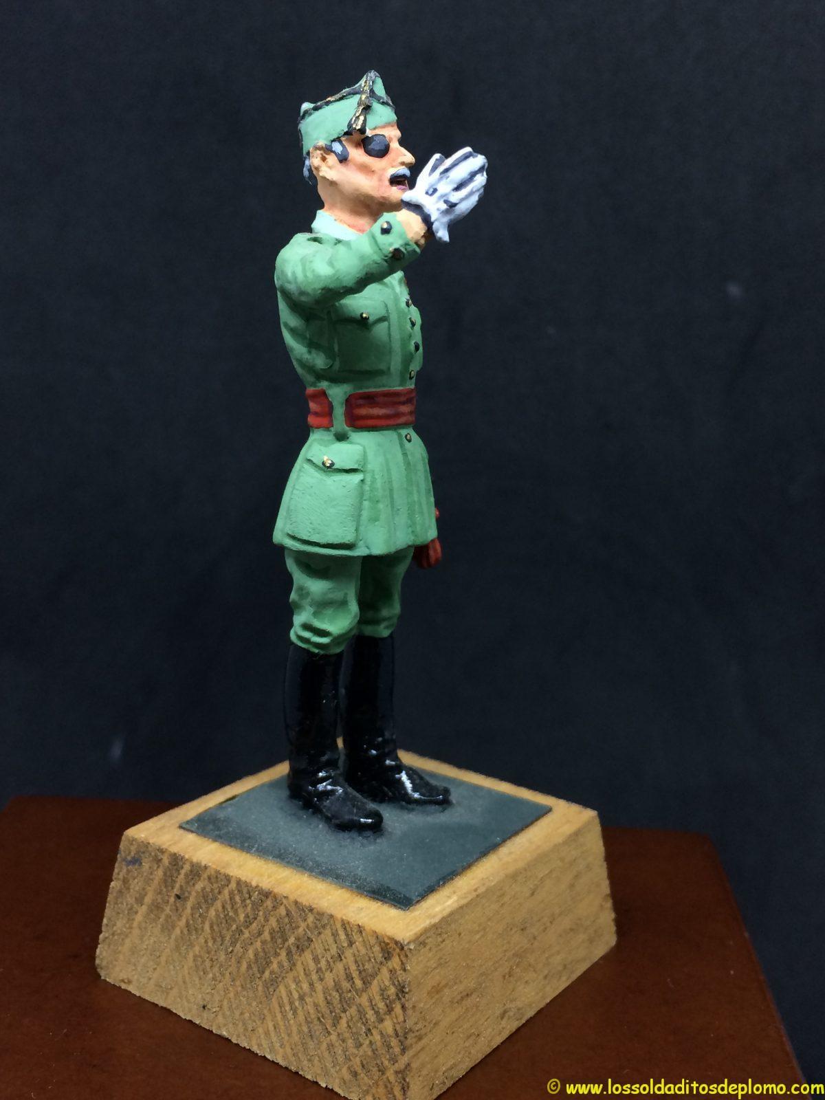 General Millán Astray - El mundo de los soldaditos de plomo