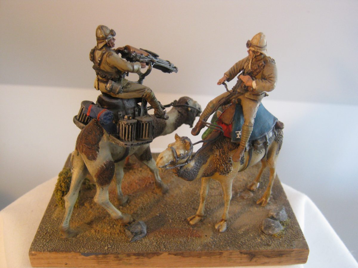 British Camel Corps en Sudan,1896 - El mundo de los soldaditos de plomo